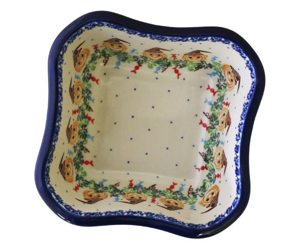 Polish Pottery Square Baker Bowl – Pacific Polish Pottery