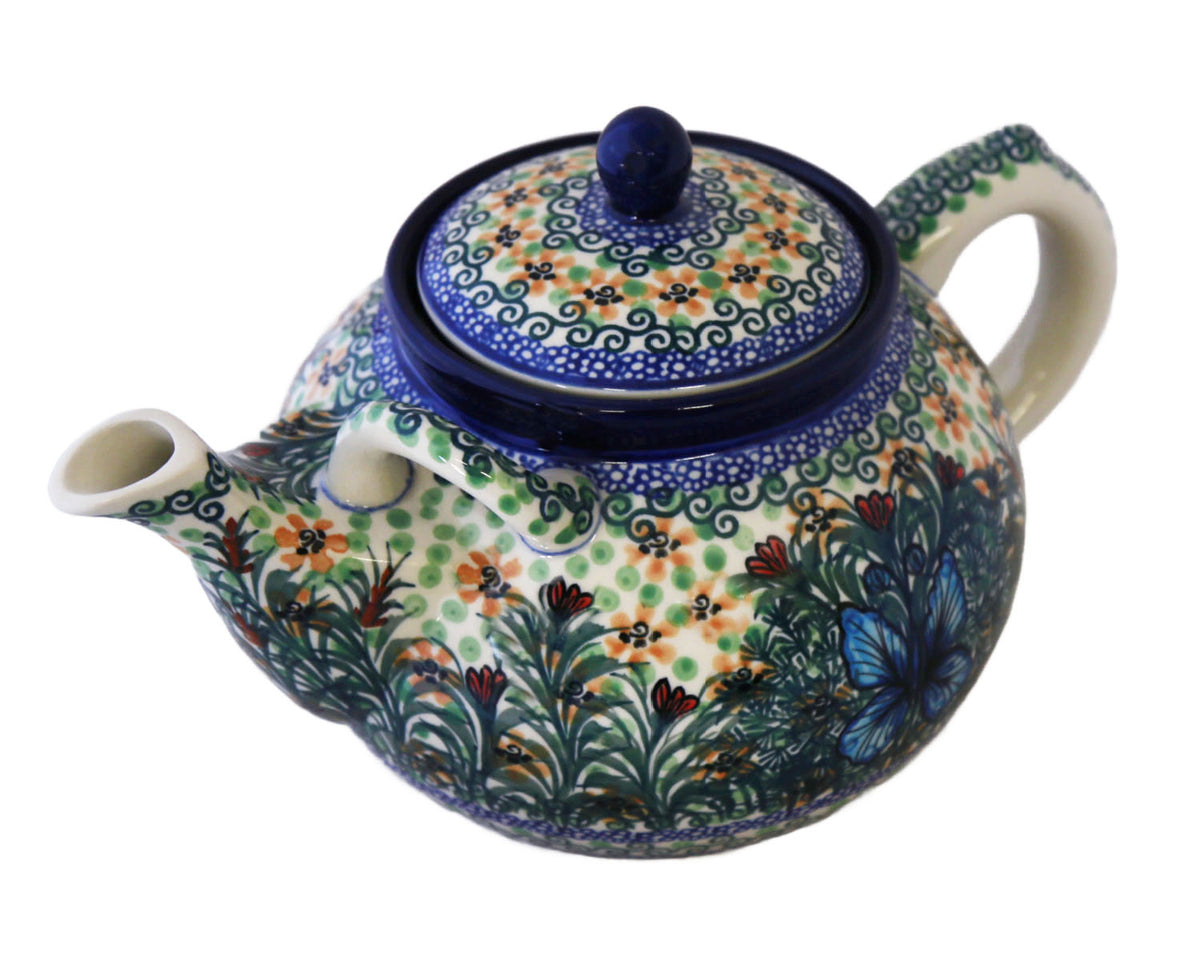 60 oz Unikat Double Handle Teapot – Pacific Polish Pottery