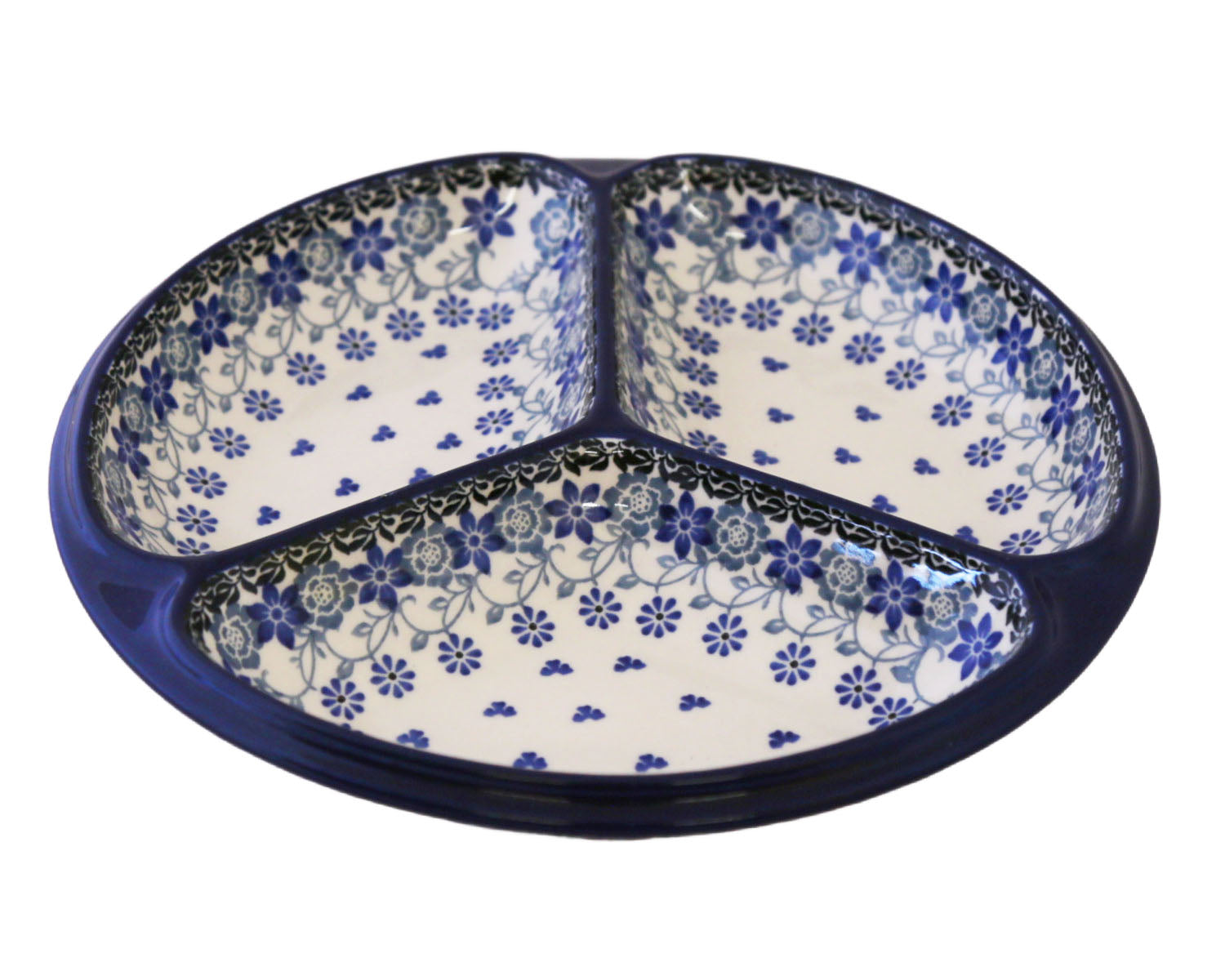 Divided Plate – Pacific Polish Pottery