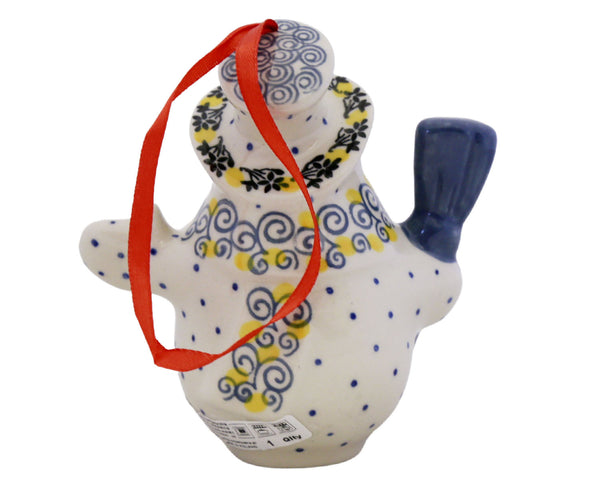 Polish Pottery Snowman Figure – Pacific Polish Pottery