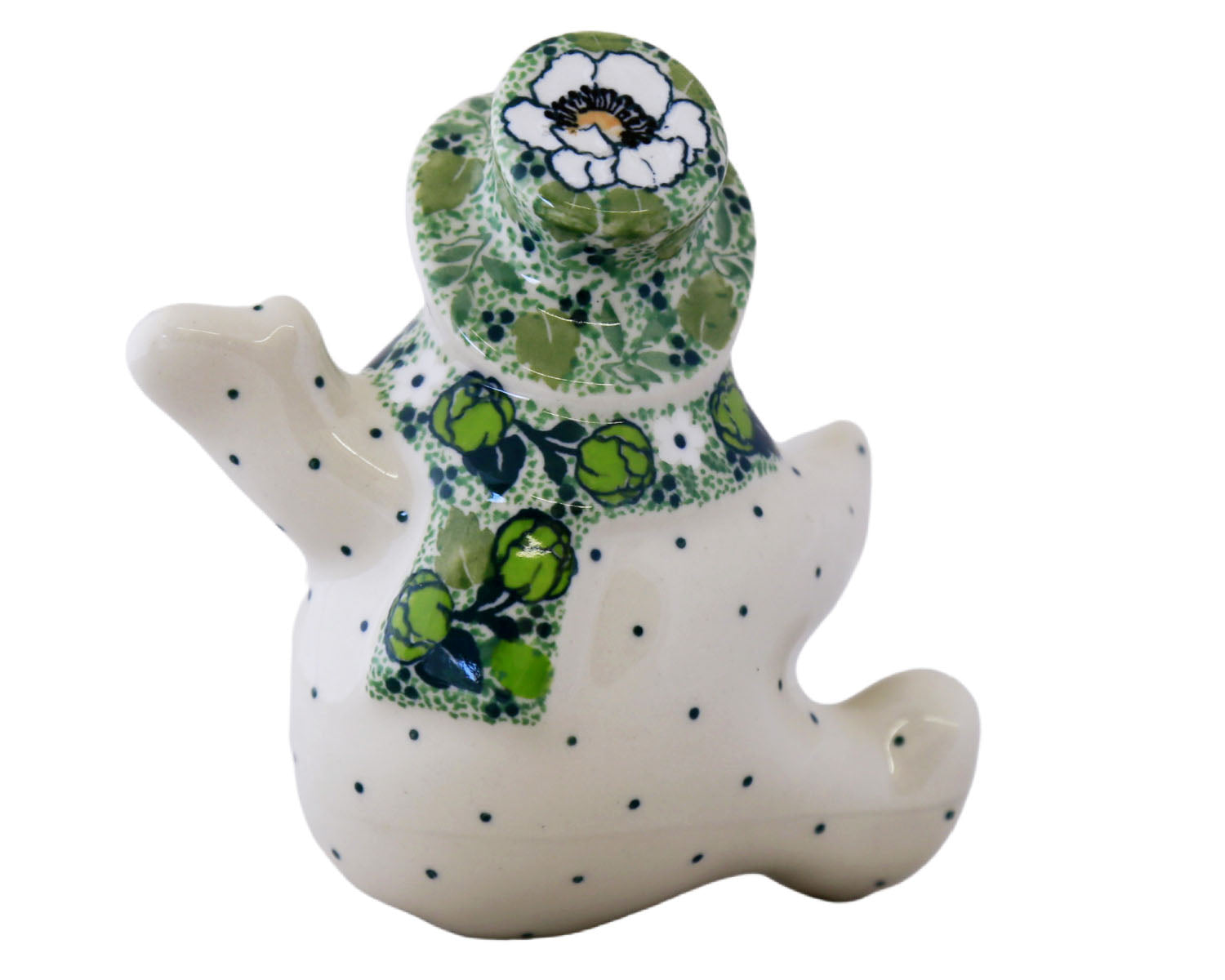 Polish Pottery Snowman Figure – Pacific Polish Pottery